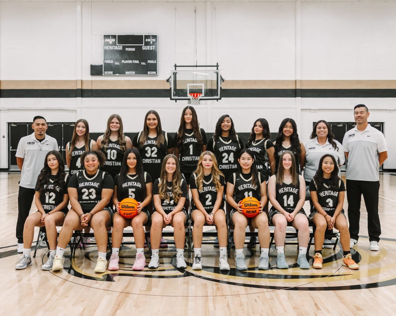 High School Girls' Varsity Basketball - Heritage Christian School